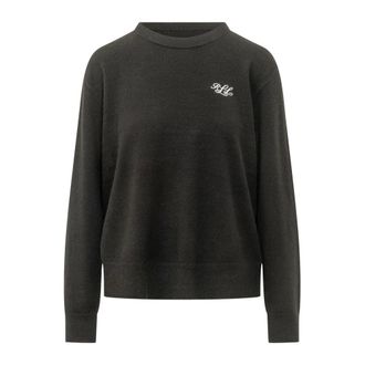 Ralph Lauren Pull &agrave; manches longues Jasial - Femme - Pulls - Noir - Taille: 40 FR