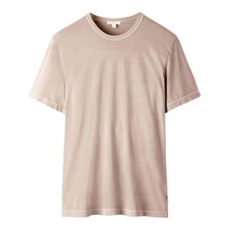 James Perse Homme, Tops, Beige, Taille: L Manches Courtes Col Rond