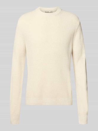 Only & Sons Regular Fit Pullover mit Rippstrickstruktur Modell ONSJONAS