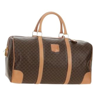 Celine Sac Boston Pre-owned - Femme - Pre-owned - Brun - Taille: ONE Size