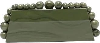 Cult Gaia Eos Lungo Marbled Clutch Bag