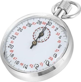 Hemobllo Chronomètre Mécanique, Outil Pédagogique, Chronomètre Compact en Métal pour Usage Domestique, Outil de Chronométrage Professionnel à Des Fins Éducativ