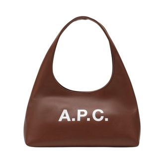 A.P.C. Baby Ninon Umh&auml;ngetasche - - Bags - Damen - Braun - ONE SIZE