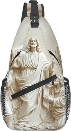 Generic Sac &agrave; bandouli&egrave;re tridimensionnel Ascension Sac &agrave; bandouli&egrave;re de voyage Sac &agrave; dos &agrave; bandouli&egrave;re pour homme Sac &agrave; dos de randonn&eacute;e