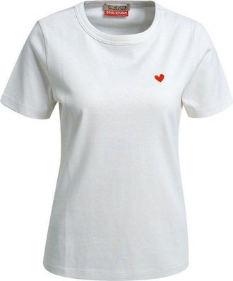 Smith & Soul Rundhalsshirt aus Baumwolle