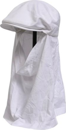 Dolce & Gabbana Homme, Accessoires, Blanc, Taille: 60 CM Balaclava Cap