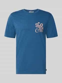 Scotch & Soda Regular Fit T-Shirt mit Logo-Print