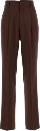ARMARIUM Armarium, Femme, Pantalons, Brun, Taille: 34 FR Celia Straight Pantalons