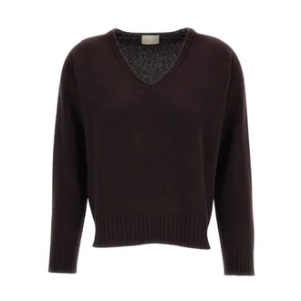 Drumohr Femme, Pulls, Brun, Taille: 40 FR Maille col V