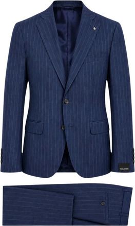Tagliatore Homme, Costumes, Bleu, Taille: XL Single Breasted Suits