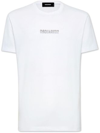 Dsquared2 t-shirt à logo imprimé - Blanc