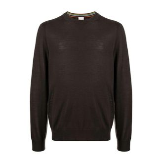 Paul Smith Rundhals-Pullover - - Knitwear - Herren - Braun - 2XL