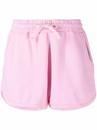 Red Valentino short de sport &agrave; taille &eacute;lastique - Rose