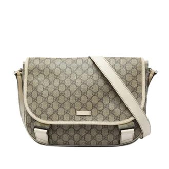 Gucci Pre-owned Canvas Crossbody Bag - - Pre-owned - Damen - Beige - ONE SIZE