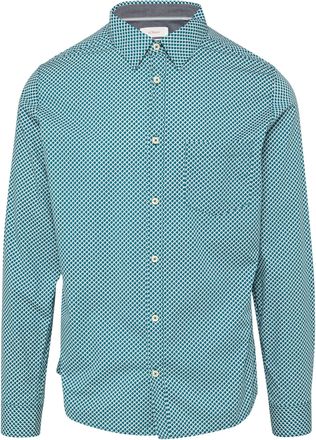 s.Oliver Hemd mit Minimal AOP, Slim Fit