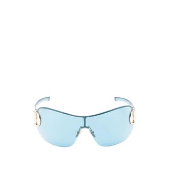 Gucci Frameless Half-Horsebit Sunglasses