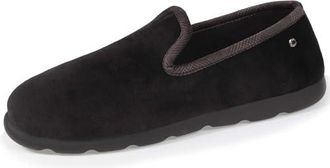 Isotoner Chaussons Pantoufles Charentaises Homme Ultra Confortables (Technologie everywear), en microvelours Ultra Doux