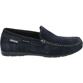 Mephisto Blaue Wildleder Slip-On Schuhe - - Shoes - Herren - Blau - 40 1/2 EU