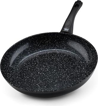 ELO Belugo Pfanne 28 cm aus geschmiedetem Aluminium - Hochwertige Antihaft Pfanne PFAS frei mit ELODUR Select Beschichtung - Bratpfanne Induktion, Schwarz