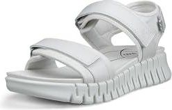 Ecco Gruuv Sol pour femme, Nubuck blanc, 7-7.5