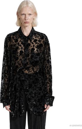 Ann Demeulemeester Elisabeth Long High Comfort Shirt