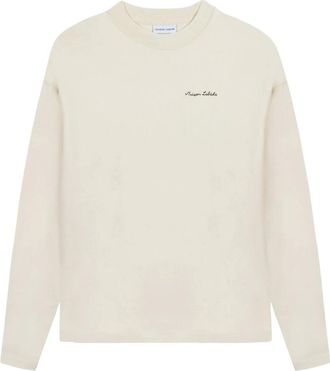 Maison Labiche Homme, Sweatshirts et sweats &agrave; capuche, Blanc, Taille: S Plichon SweaT-shirt
