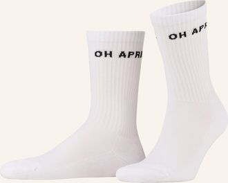 Oh April Oh April Socken Steffi weiss