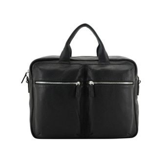 Pourchet Corso Briefcase - Homme - Sacs - Noir - Taille: ONE Size