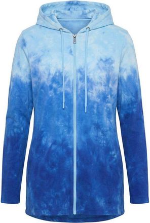 Angel Of Style Sweatjacke Sweatjacke A-Linie Farbverlauf Kapuze