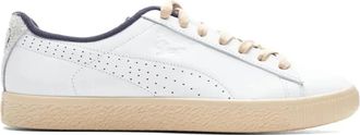 Puma Low-Top Sneaker - Puma Clyde Service Line - Gr. 44,5 (EU) - in Wei&szlig; - f&uuml;r Damen