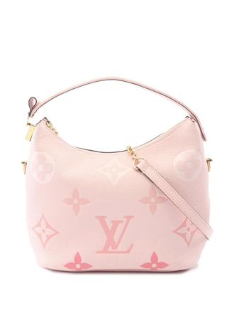 Louis Vuitton 2021 Giant Empreinte By The Pool Marshmallow PM Satchel-Tasche mit Monogramm - Rosa
