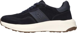 Cesare Paciotti Baskets en Daim Ris001 - Homme - Chaussures - Bleu - Taille: 40 EU