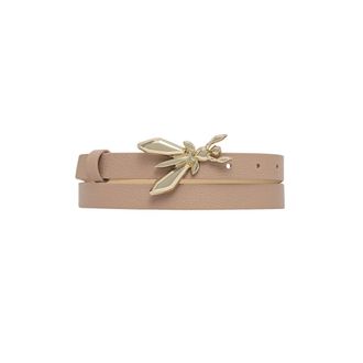 Patrizia Pepe Ceinture en cuir - Femme - Accessoires - Beige - Taille: L