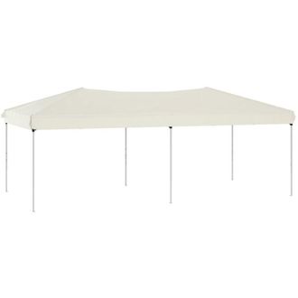 vidaXL Tente de r&eacute;ception pliable Cr&egrave;me 3x6 m