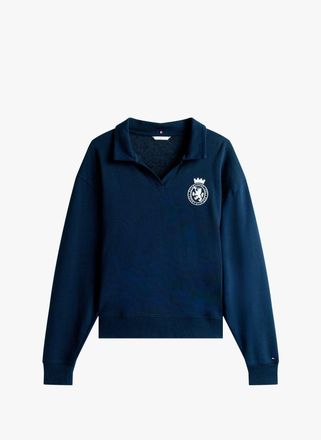 Tommy Hilfiger Pull dint&eacute;rieur en coton m&eacute;lang&eacute;