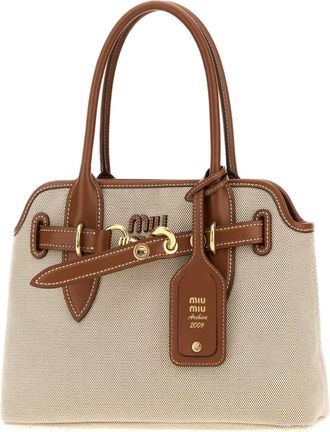 Miu Miu Shoulder Bag - Beige