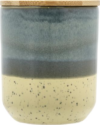 Villa Collection Iris Cactus Blossom Duftkerze Dia 8 x 9,5 cm Gelbbraun