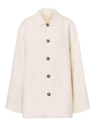 Philosophy di Lorenzo Serafini Manteau Court - Crème