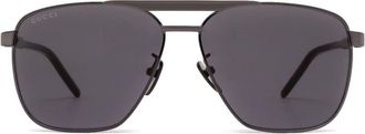 Gucci Get&ouml;nte Pilotenbrille - Silber