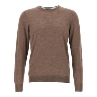 Barba Homme, Pulls, Brun, Taille: 2XL Pull ras du cou