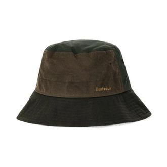 Barbour Brackley Wax Bucket Hat - - Accessories - Damen - Gr&uuml;n - S
