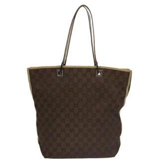 Gucci Pre-owned Cuir cabas - Femme - Pre-owned - Brun - Taille: ONE Size