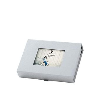 R&ouml;ssler Selection Fotobox Aufbewahrungsbox | Foto Aufbewahrung f&uuml;r 13x18cm Fotos | Foto Organizer Box | Storage Boxes | Foto Aufbewahrungsbox mit Deckel | Ma&szlig;e: 203x45x