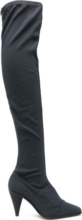 Romeo Gigli bottines zippées (années 1990) - Bleu