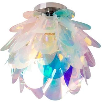 N&auml;ve Deckenleuchte Deckenlampe Schlafzimmerleuchte 1 flammig bunt E27 D 40 cm