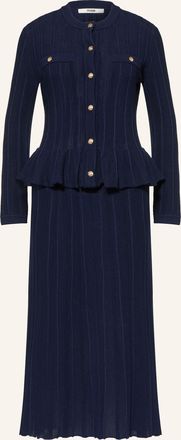 Maje Strickkleid blau