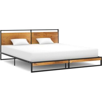 vidaXL Cadre de lit M&eacute;tal 180x200 cm