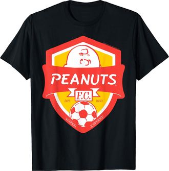 Peanuts Charlie Brown Fußballweltmeisterschaft Club Retro T-Shirt
