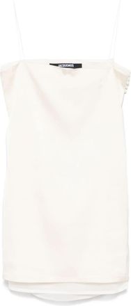 Jacquemus La Robe Esca Minikleid - Nude