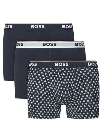 HUGO BOSS Boxershorts-Set BoxerBr 3P Power Des 50554438 Dunkelblau